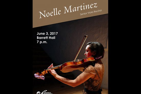 Noelle Martinez | Senior Recital | Pasadena Conservatory of Music